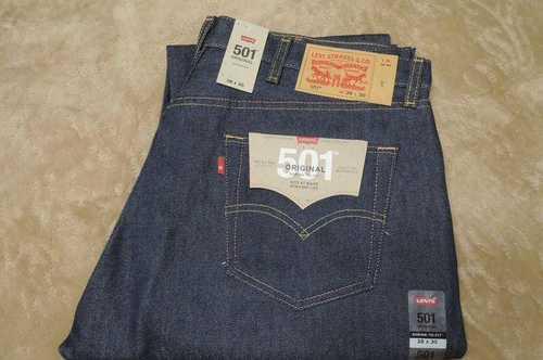 Новые джинсы Levi's 501 w38 l30