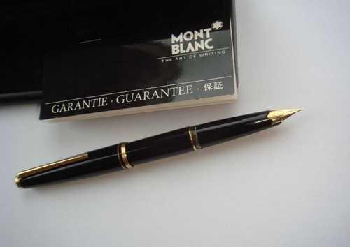 Антикварная перьевая ручка Montblanc 60х годов