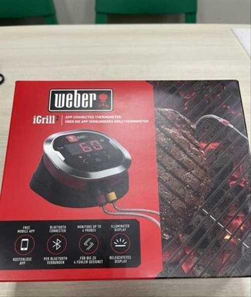 Термометр со щупом Weber iGrill 2 7221