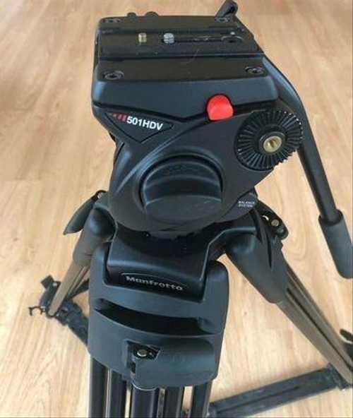 Профессиональный штатив manfrotto 525 mvb