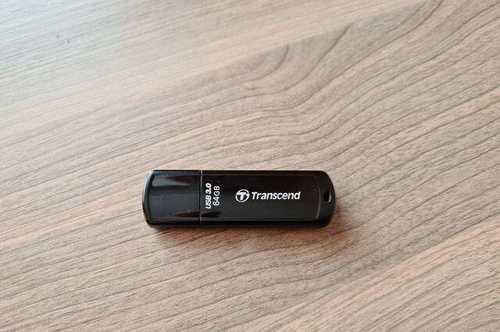 Флешка USB Transcend 64GB, USB 3.0