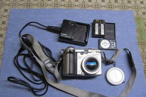 Фотоаппарат Canon PowerShot G6 7.1MP