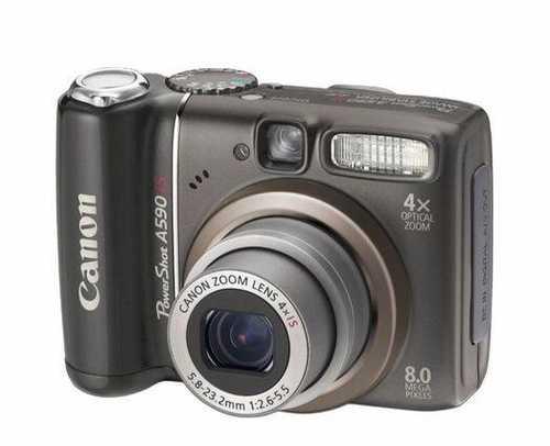 Фотоаппарат Canon PowerShot A590 IS компактный