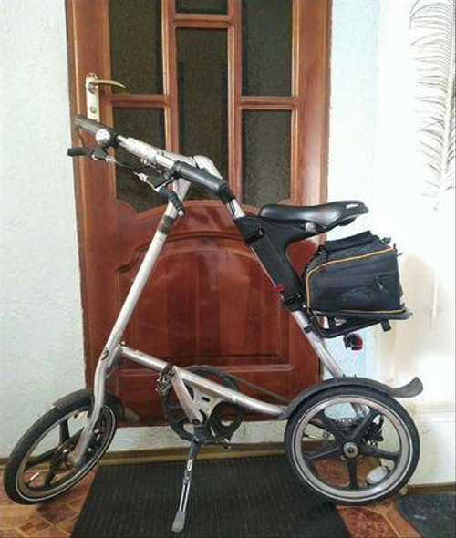 Велосипед Strida LT Серебристый