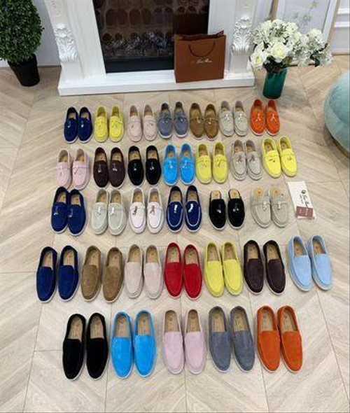 Лоферы Loro Piana Summer Walk мужские премиум