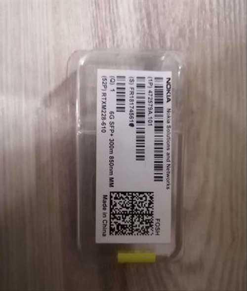 SFP модуль Nokia fosh 6G 300m