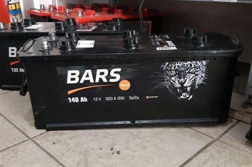 Аккумулятор 6ст-140 bars конус евро