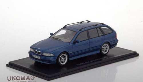 1:43 BMW 520 Touring E39 2002 Metallic Blue. NEO