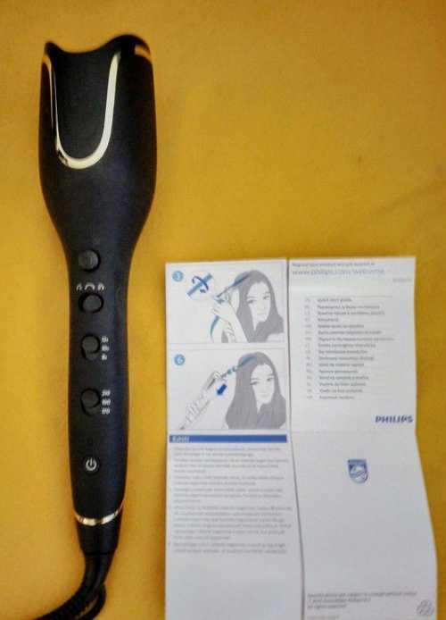 Электро щипцы Philips stylecare auto curler bhb876