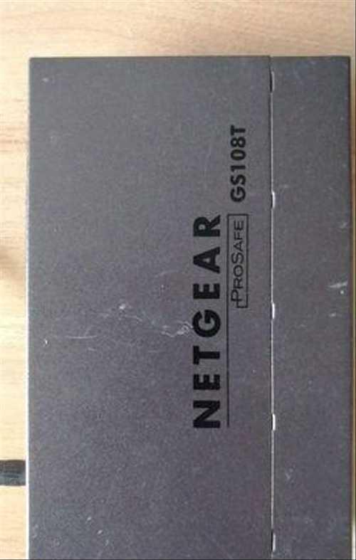 Коммутатор netgear GS108T PoE