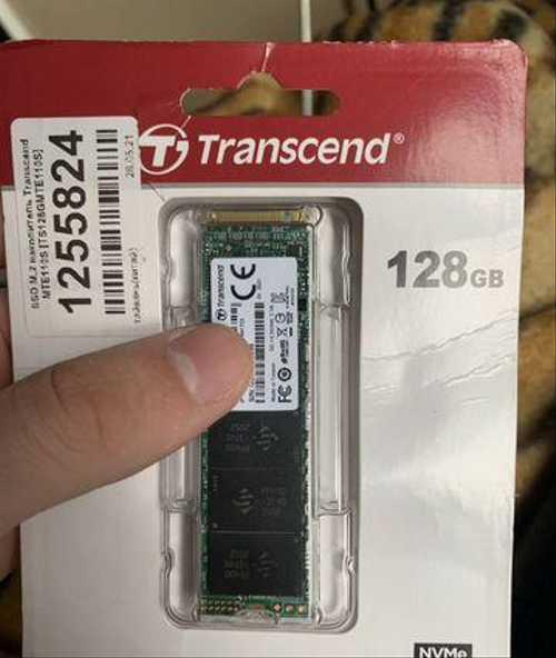 Ssd m2 nvme 128gb transcend