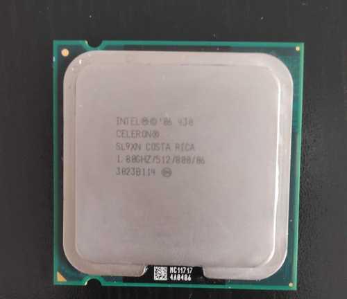 Intel Celeron 430 1.8 GHz, Socket LGA775 + кулер