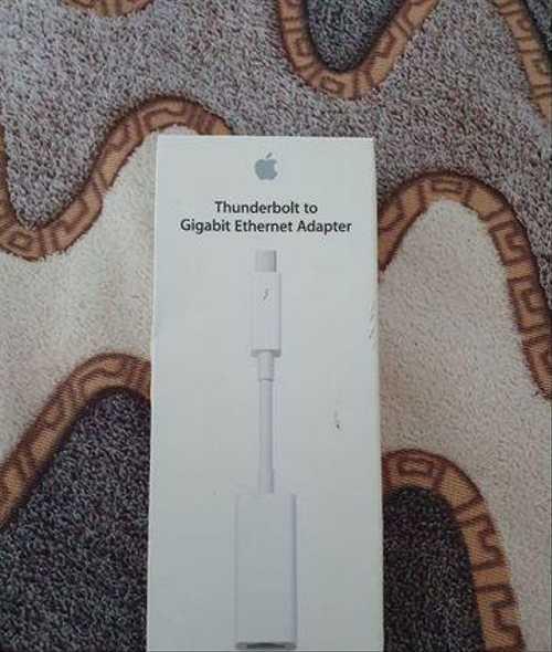 Адаптер Thunderbolt Gigabit Ethernet