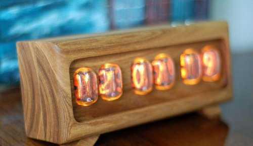 Ламповые часы (ясень, ин-12) nixie clock