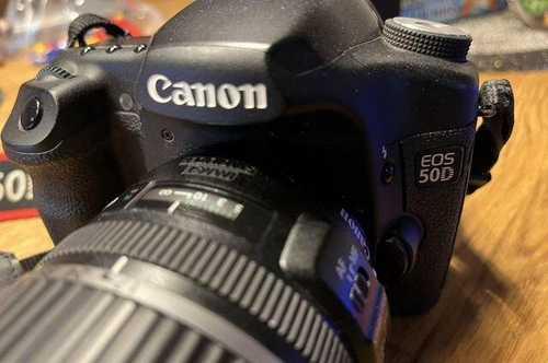 Зеркальный фотоаппарат Canon EOS50D 17-85 mm