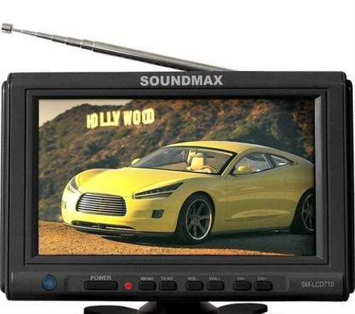 Портативный телевизор Soundmax SM-LCD710 новый