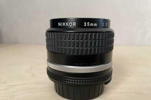 Объектив Nikon 35mm f2 ai-s