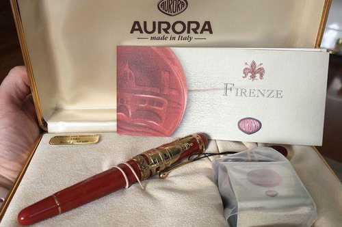 Ручка aurora firenze, Италия, золото, перо