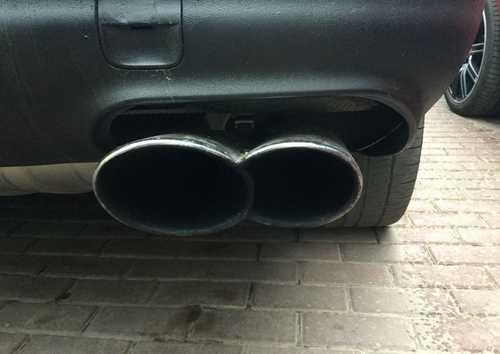 Порше Каен Турбо S 2006г. Насадки глушителя