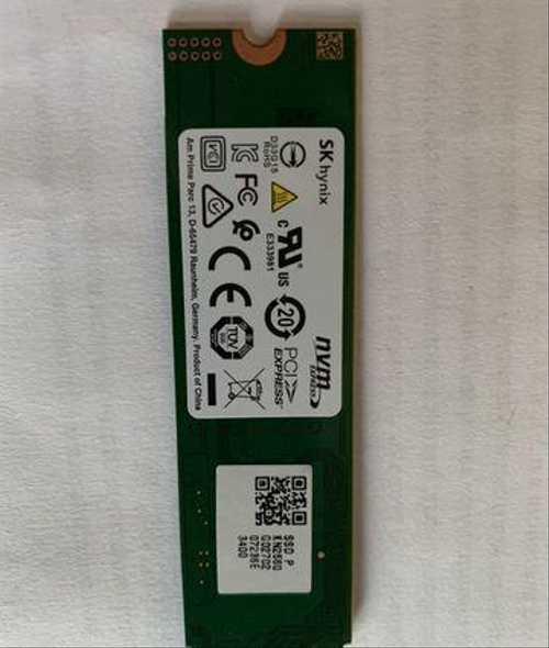 Ssd Hynix 256Gb nvme