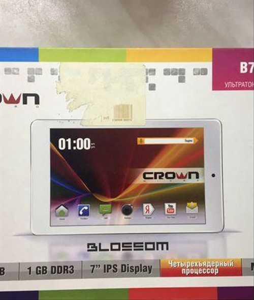 Планшет Crown