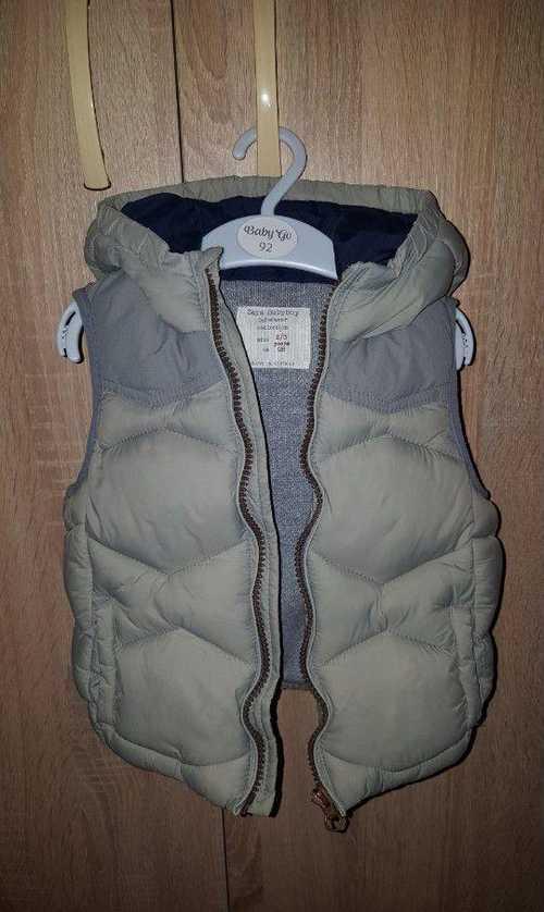 Безрукавка(жилет) Zara Baby boy. Рр 98
