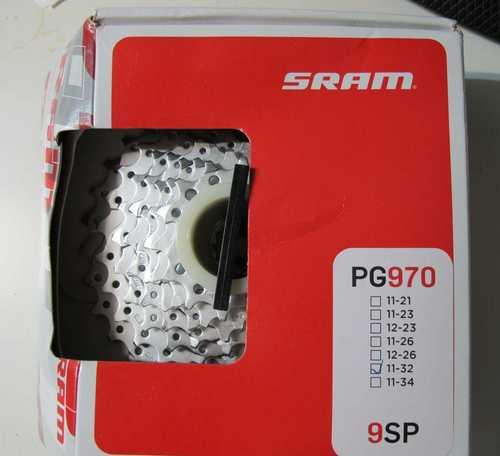 Кассета MTB sram PG970 11-32 9sp купить б у Москва | Festima.Ru (309482934)