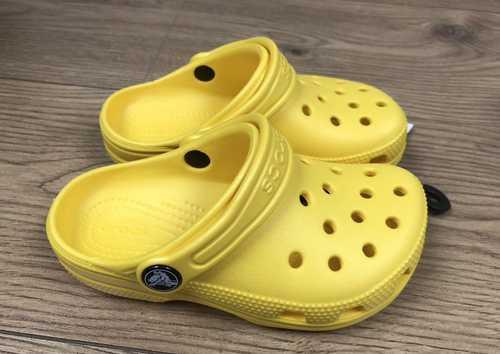 Crocs новые Classic Lemon С6/С10/С11/С12/J1