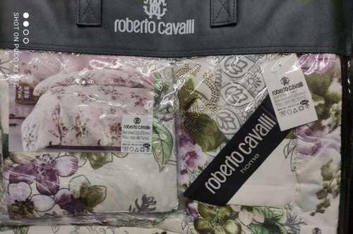 Комплект спального белья,евро,roberto cavalli