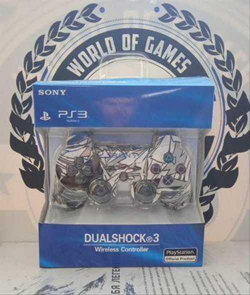 Dualshock 3 White Camouflage (NEW)