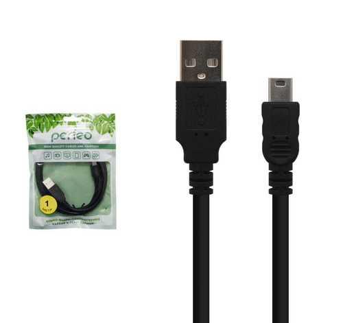 Кабель mini USB 1 метр Perfeo