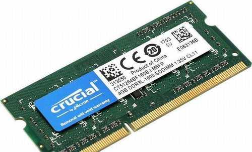 Оперативная память crucial CT51264BF160BJ DDR3L