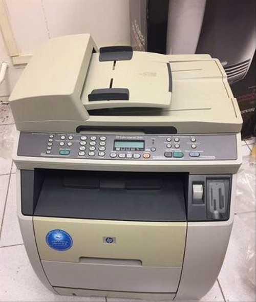 Цветной лазерный принтер (мфу) HP Lasejet 2840