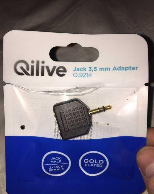 Переходник для наушников Qilive