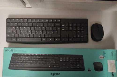 Комплект беспроводной Logitech MK235