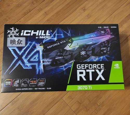 Inno3D RTX 3070TI ichill X4 LHR