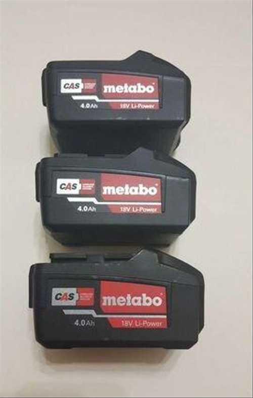 Аккумулятор Metabo 18V 4.0Ah Li-Power
