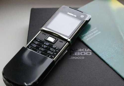 Nokia 8800 Sirocco Black, Gold Новый Оригинал