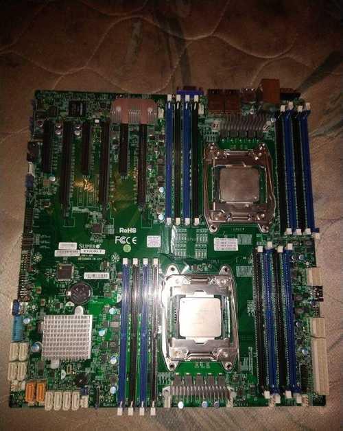 Материнская плата Supermicro x10dri