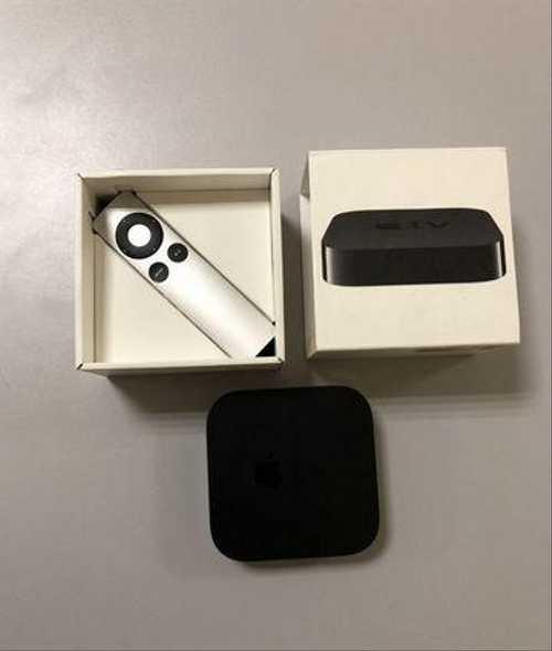 Apple TV 3 1469 полный комплект + hdmi