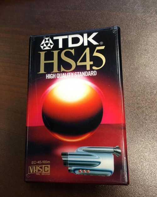 Кассета vhs-c tdk