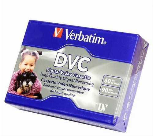 Цифровая видеокассета Verbatim miniDV DVM-60