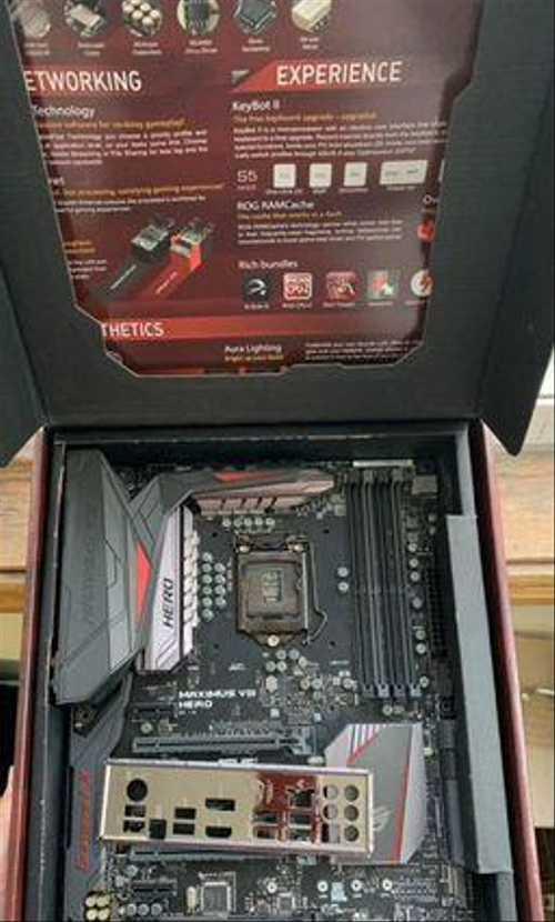 Материнская плата (1151v1) Asus Maximus viii Hero
