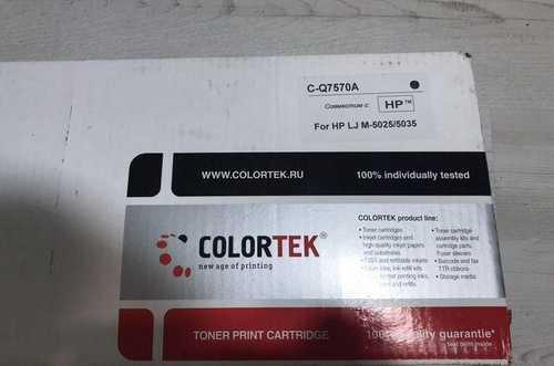 Картридж для принтера colortek