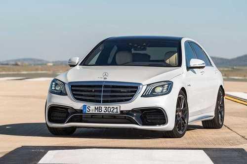 Обвес S63 AMG mercedes S class W 222 мерседес