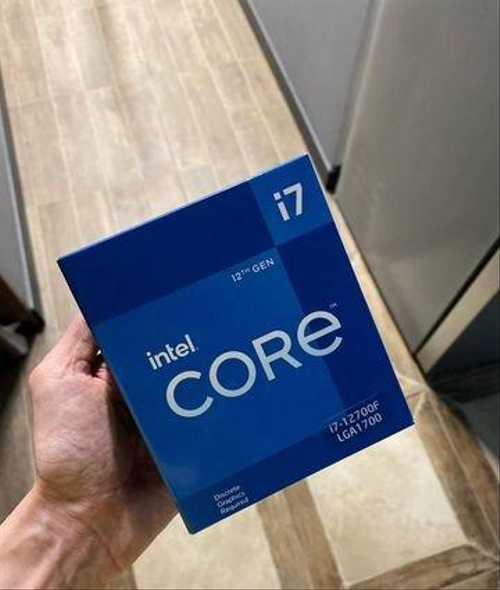Процессор Intel i7 12700F BOX чек + гарантия 3года