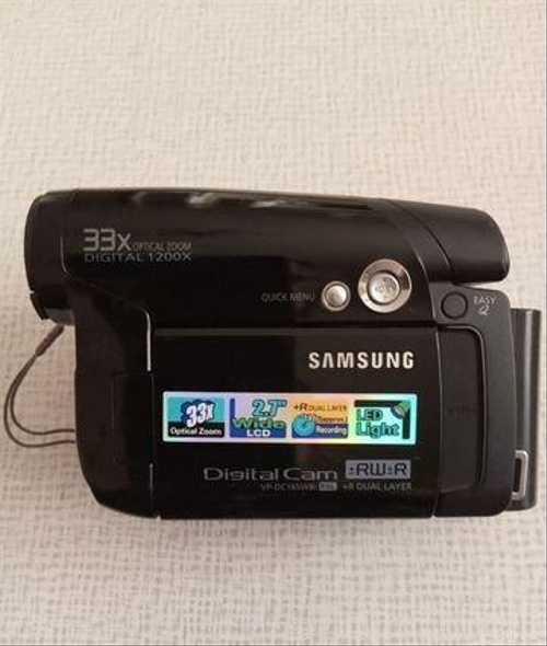 Видеокамера Samsung 33x optical zoom Digital 1200x