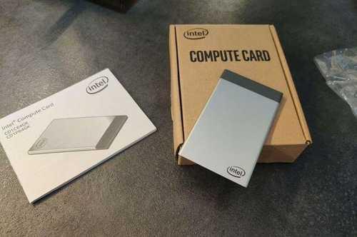 Компьютер intel Compute Card