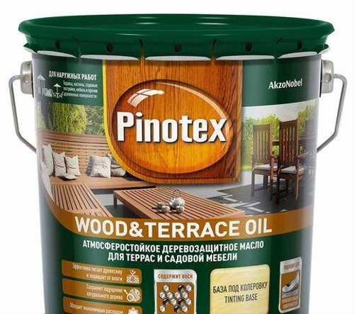Масло Pinotex Wood&Terrace Oil для террас 2,7 л