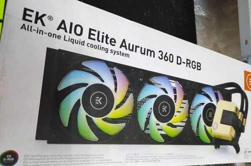 Водянка ekwb EK-AIO Elite Aurum 360 D-RGB б/у